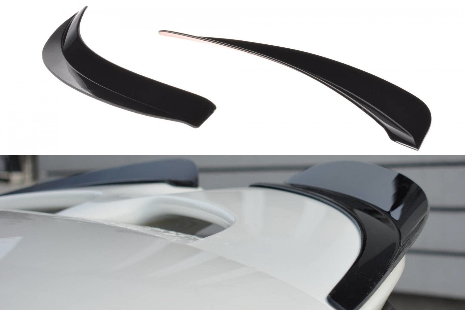 Maxtondesign Spoiler fur Mini Cooper F56 S Vorfacelift schwarz hochglanz online kaufen bei CFD