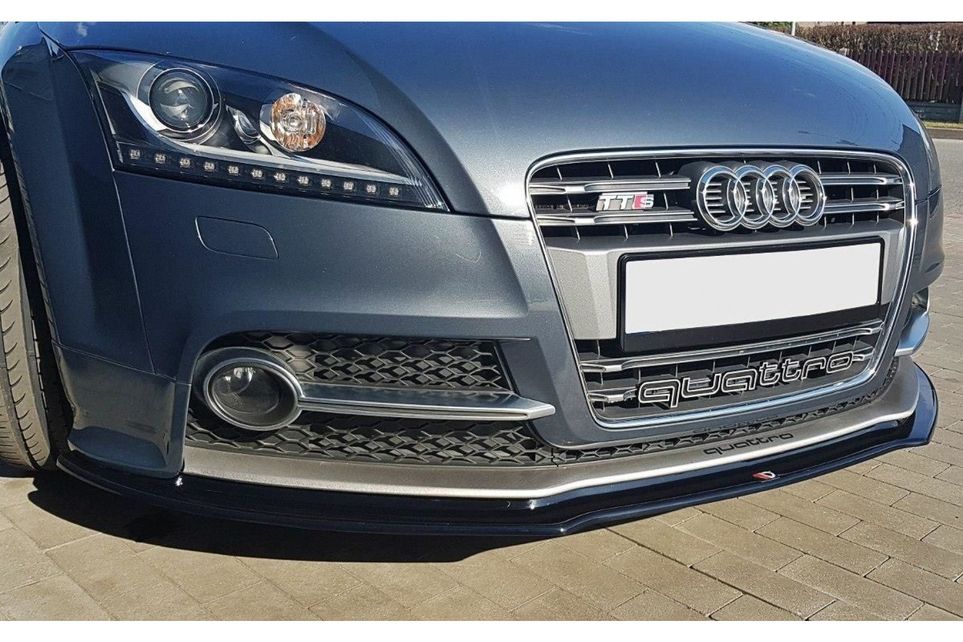 Maxton Design Frontlippe fur Audi TT 8J schwarz hochglanz online kaufen bei CFD