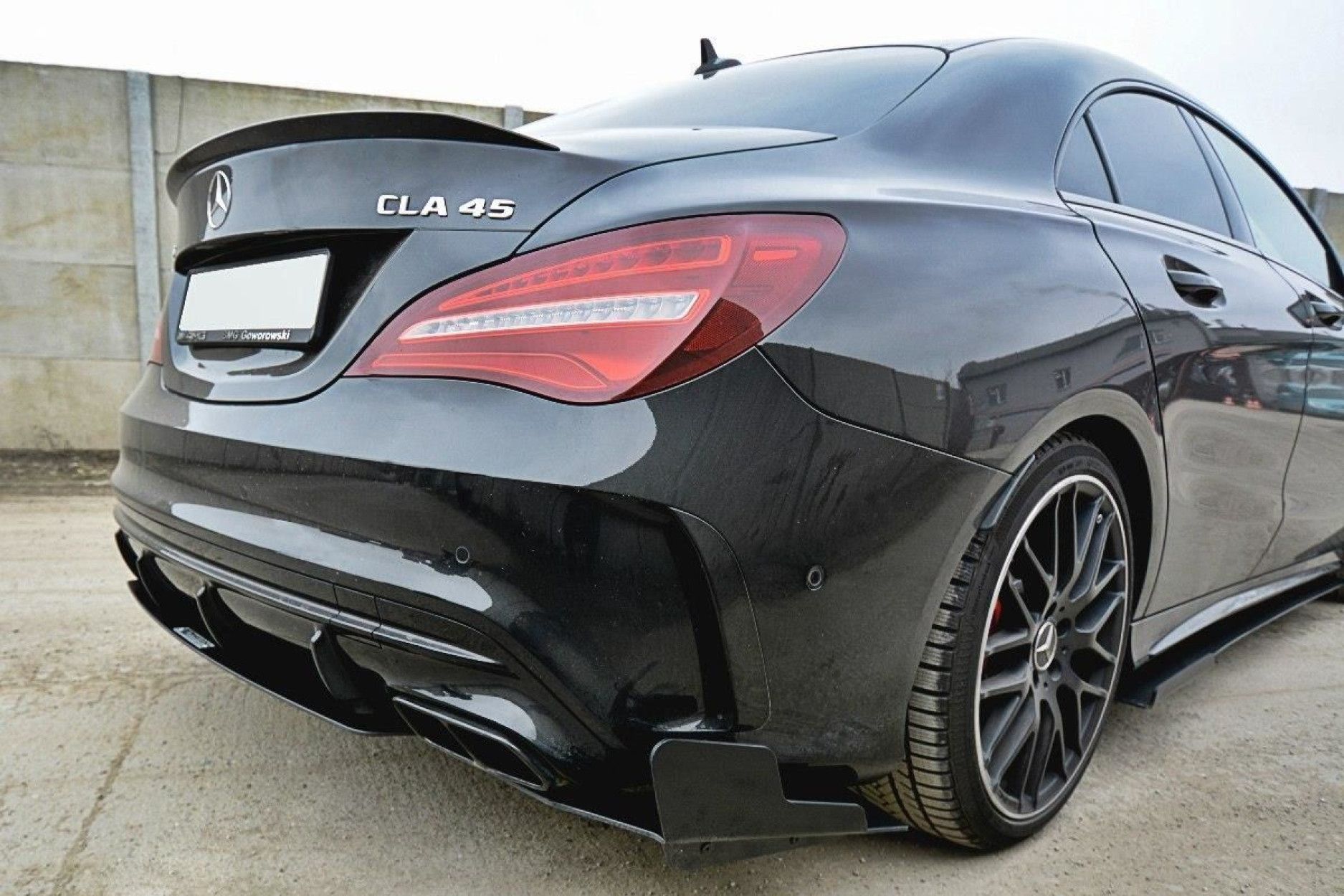Maxton Design Racing-Diffusor für Mercedes CLA-Klasse C117 CLA45 AMG ...