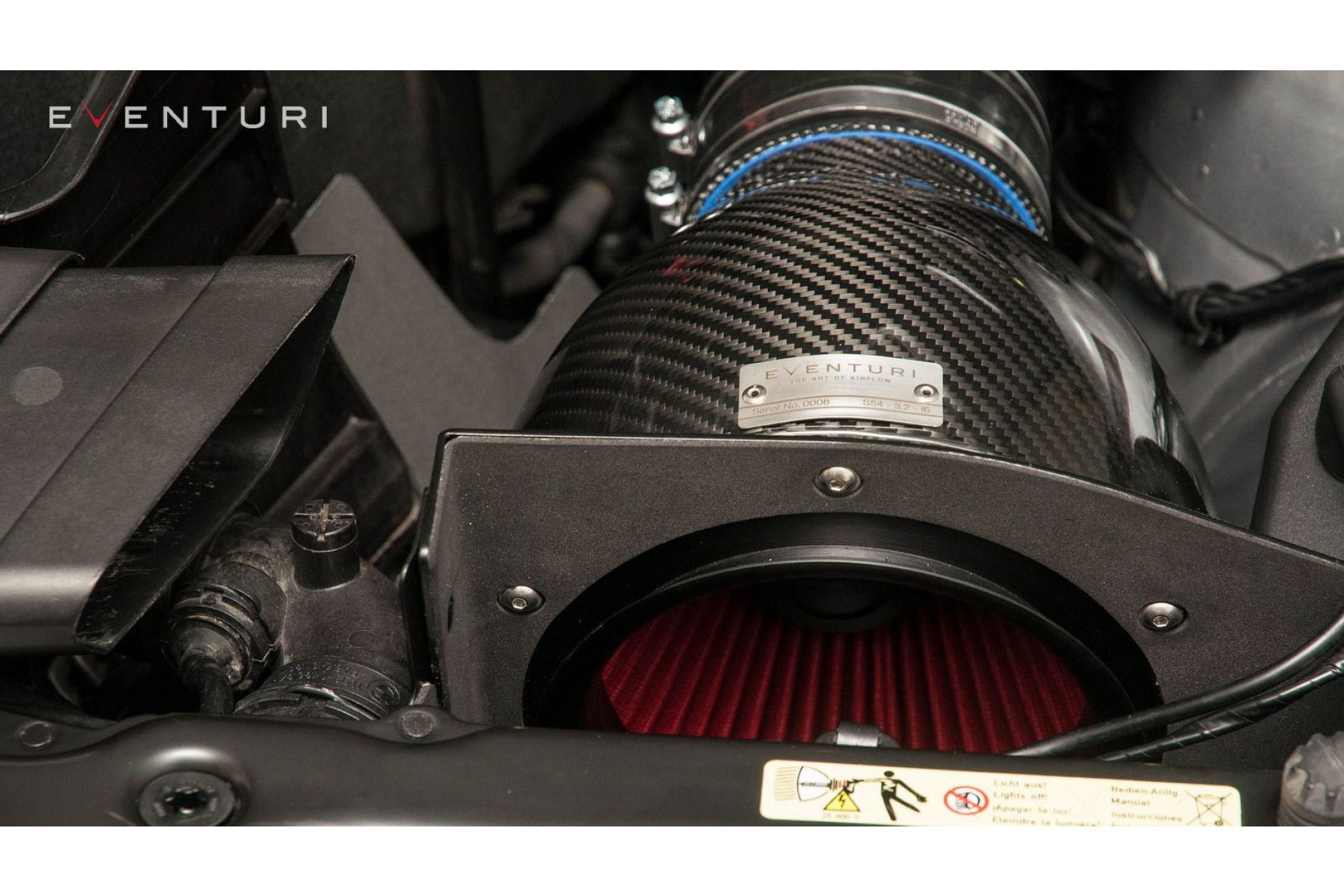 Eventuri carbon intake system for BMW E46 M3 - buy online at CFD